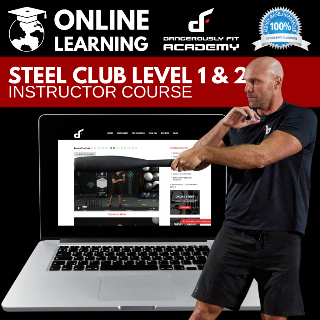 Clubbell Australia | Steel Club | Dangerously Fit Academy